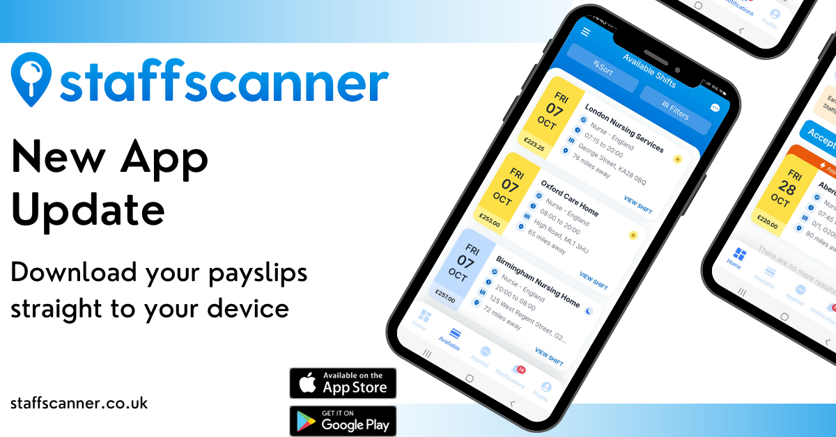 App Update - Staffscanner