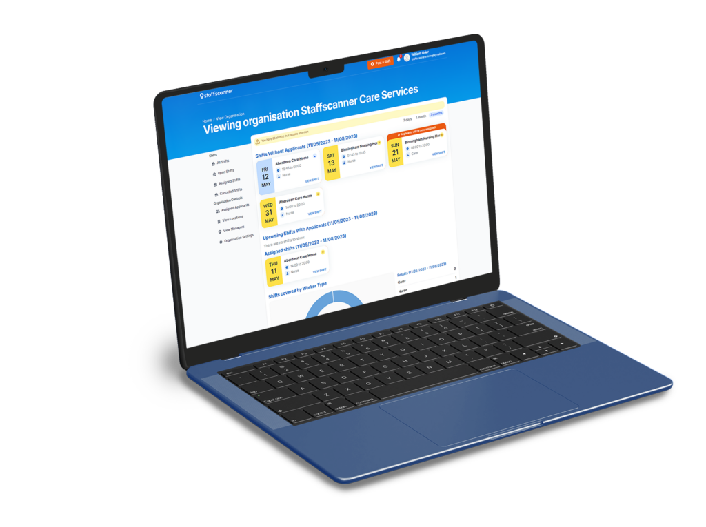 Staffscanner - Your flexible 24/7 Healthcare Staffing Solution